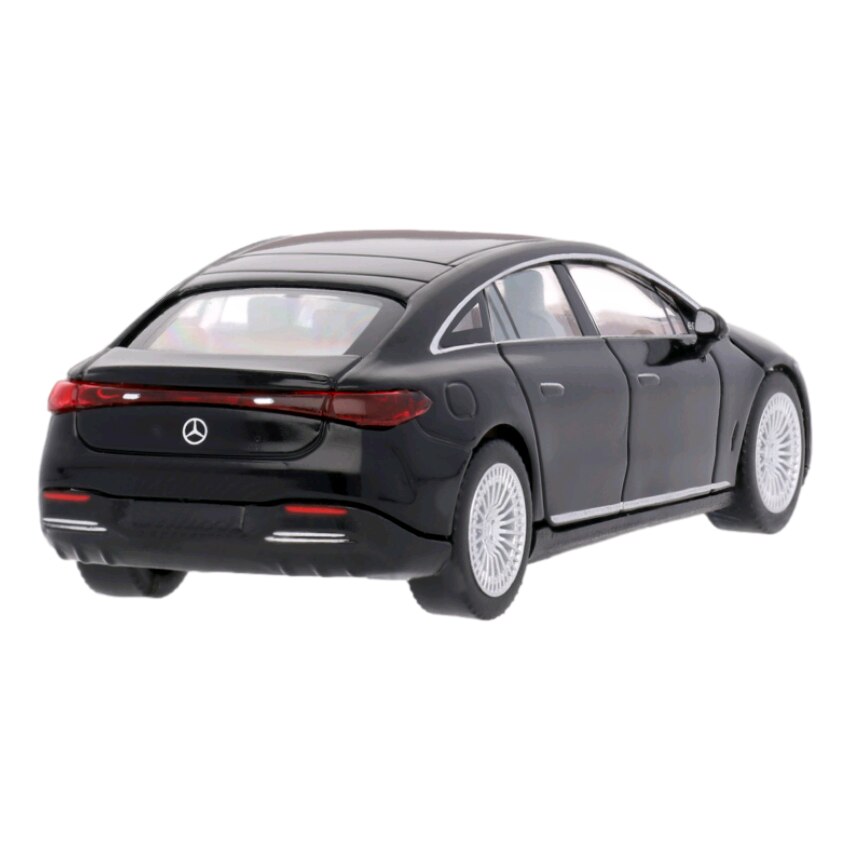 Macheta masina MERCEDES EQS AMG, Mercedes-Benz, 1:87, Plastic, Negru ...