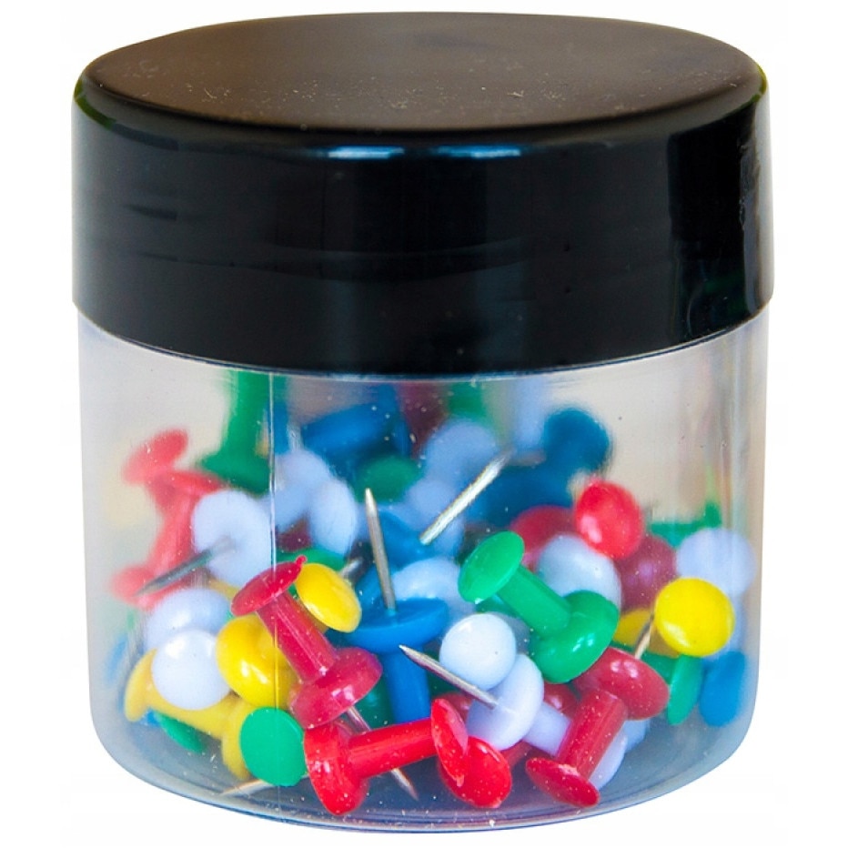 Pioneze colorate 60buc - eMAG.ro