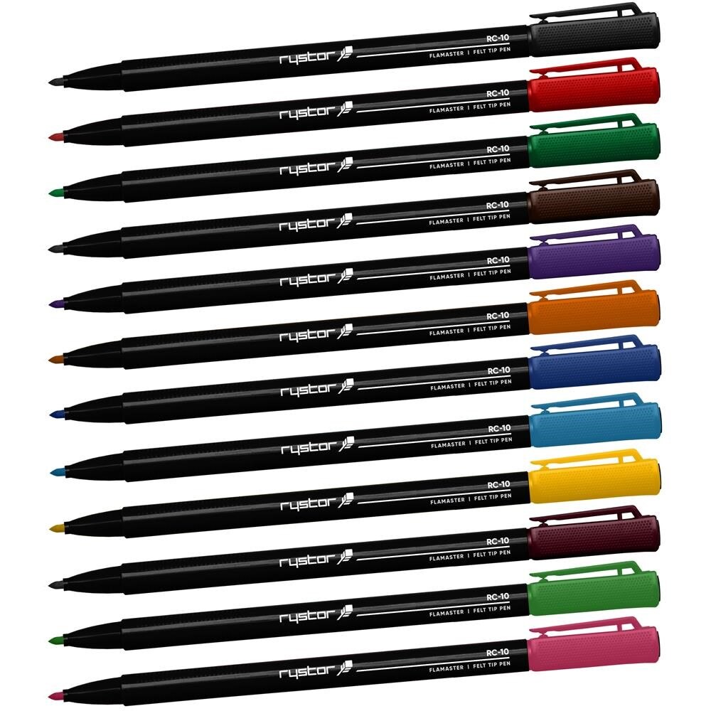 Set de 12 linere, Rystor, Multicolor - eMAG.ro