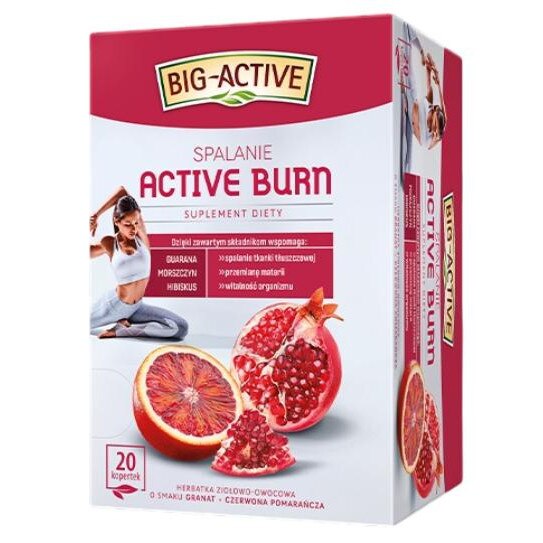 Big Active Tea, Aktív égetés, 20 tasak - eMAG.hu