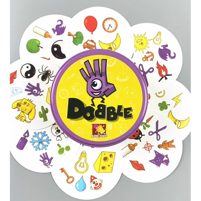 Joc de societate - Dobble game, 50 piese - eMAG.ro