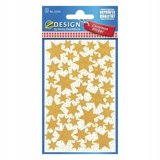 Set autocolante stelute, Avery Zweckform, Auriu - eMAG.ro