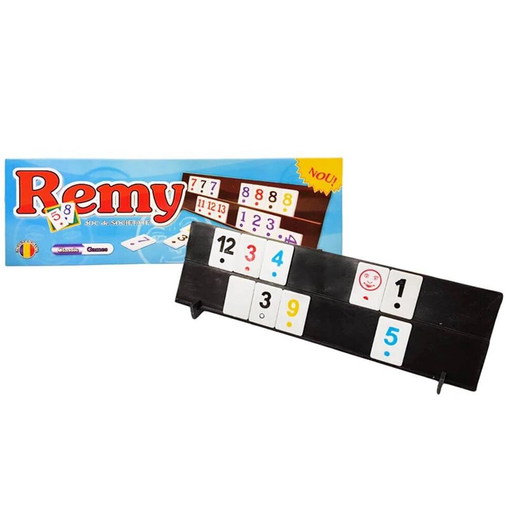 Joc de societate Remy, 106 piese, table de joc din material rezistent ...