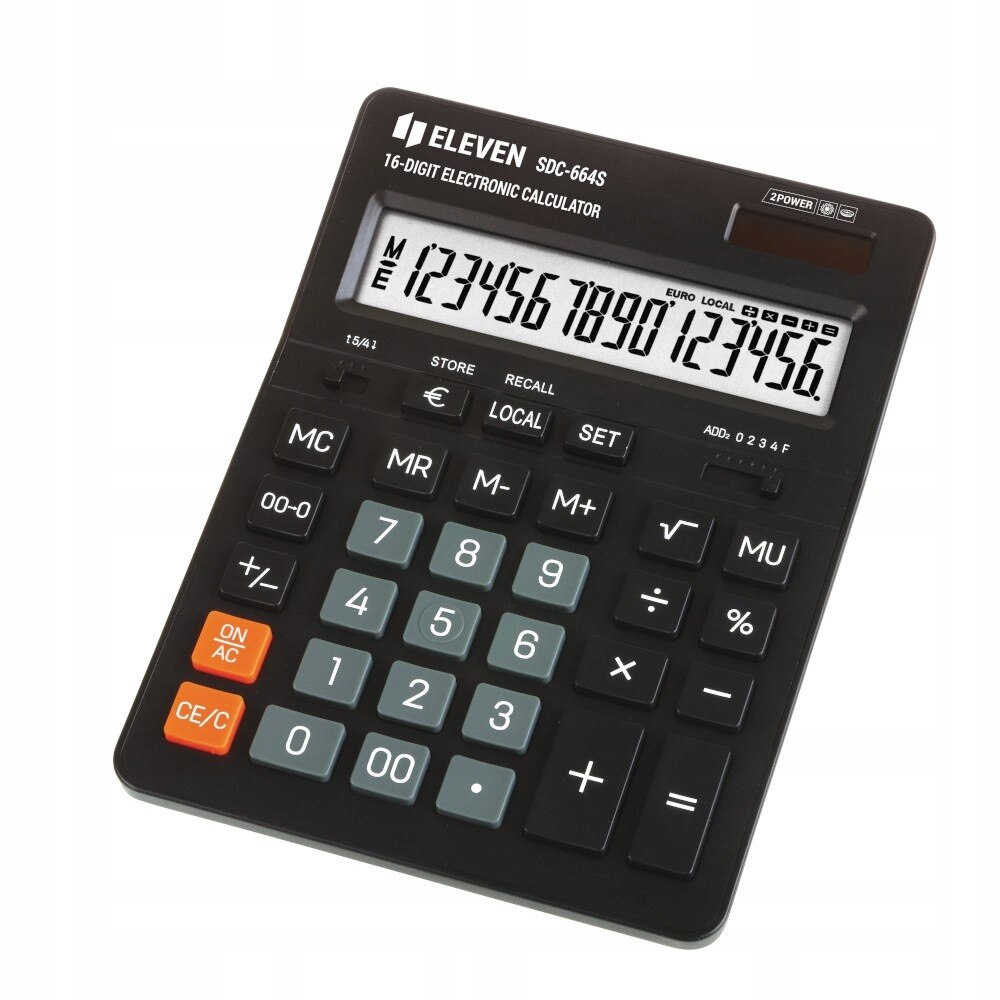 Calculator de birou, Eleven, cu 16 cifre, SDC-664S - eMAG.ro