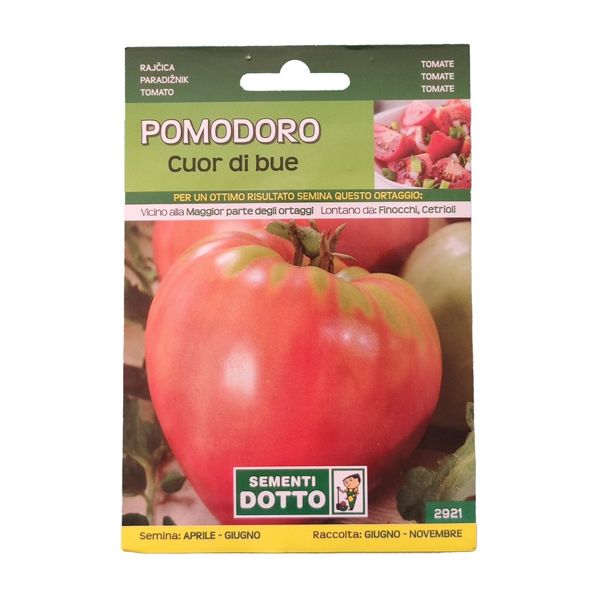 Seminte de Tomate Inima de bou, 0.8 grame, Sementi Dotto - eMAG.ro