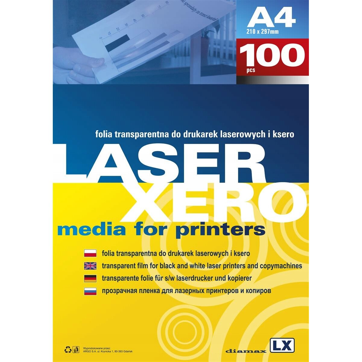 Set 100 coli imprimanta cu laser, A4 - eMAG.ro