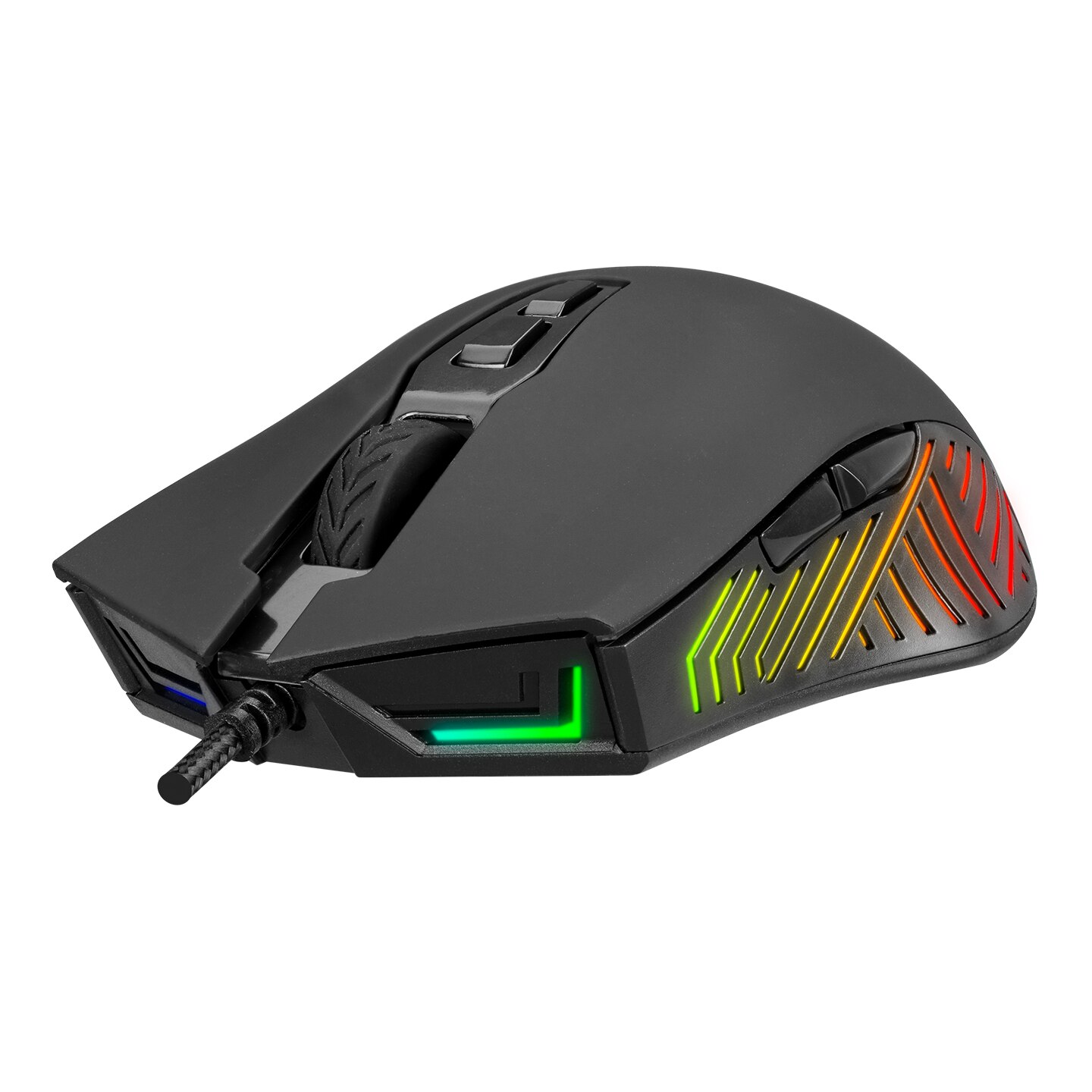 Rampage SMX-G68 SPEAR Gaming Mouse, RGB világítás, 7200 DPI, 7 gomb ...