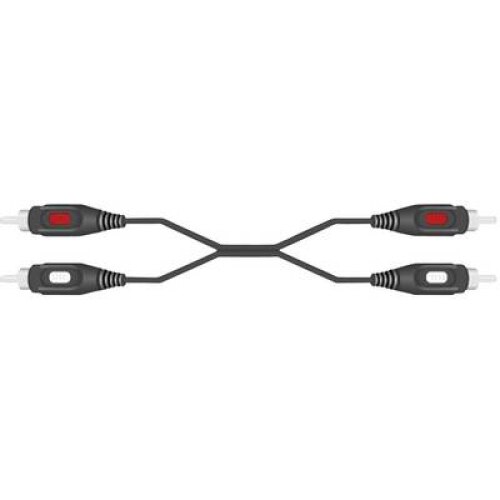 Cablu de conectare audio, SpeaKa Professional, 2x mufa RCA - 2x mufa ...