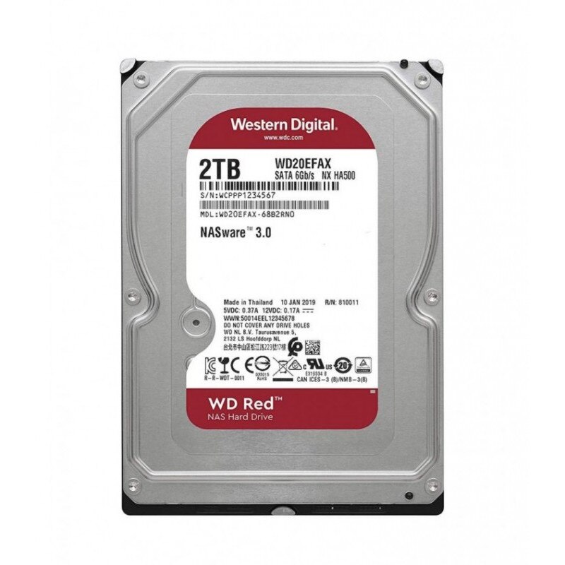 HDD WD Red NAS 2TB 5400RPM SATA III - eMAG.hu
