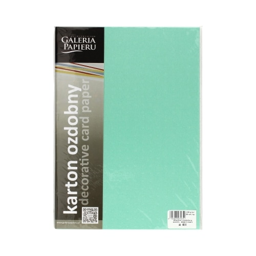 Hartie cartonata decorativa A4, Galeria Papieru, 230g 20 coli, Verde ...