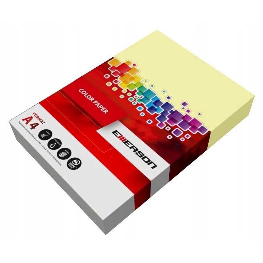 Hartie copiator A4, Emerson, 500 de coli, Culoare fildes - eMAG.ro
