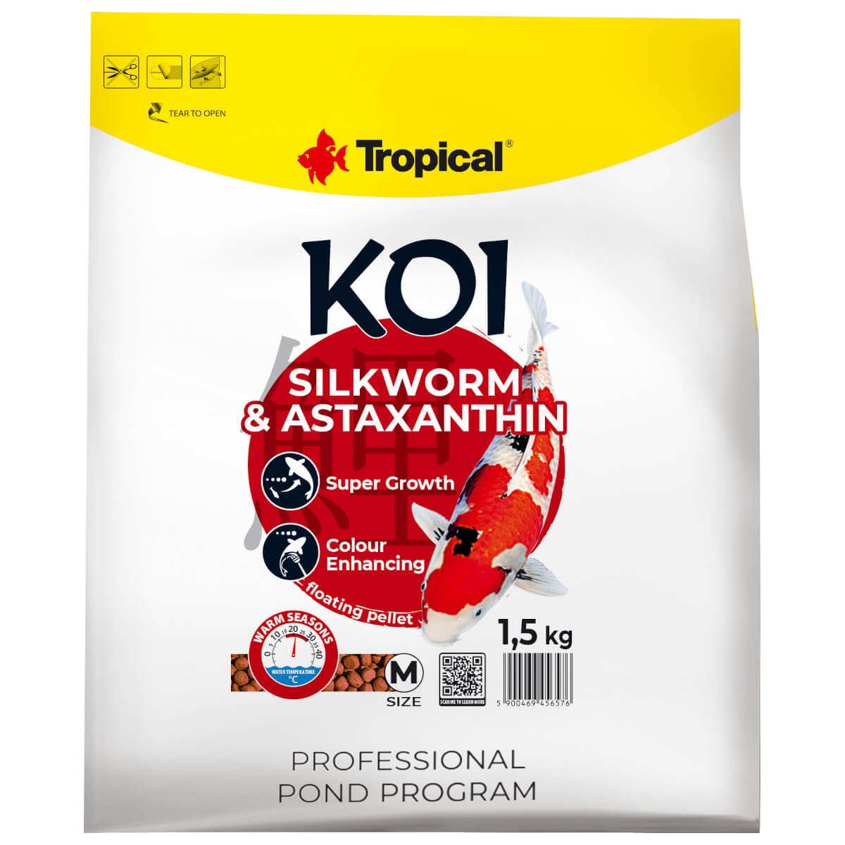 Hrana pentru posti, Tropical, Viermi de matase, 5 L - eMAG.ro