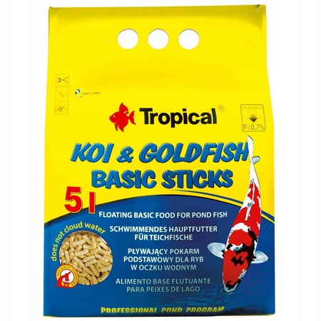 Hrana pesti, Tropical, Koi & Goldfish, 400g - eMAG.ro
