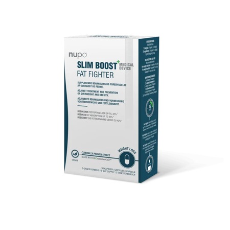 Slim Boost⁺ Fat Fighter, Nupo, 30 capsule, este un supliment dovedit ...