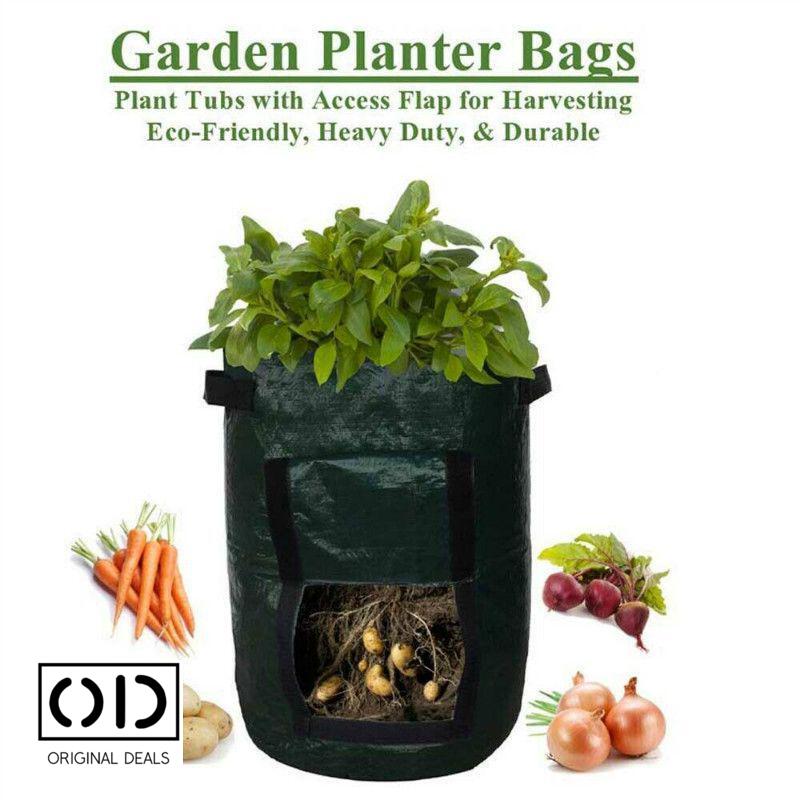 Sac pentru Plantat Legume si Fructe, Compatibil Cartofi, Morcovi, Ceapa ...