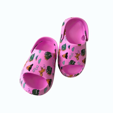 Papuci cu bareta pentru copii fetite si baietei, Croco, Adlumus, Roz ...