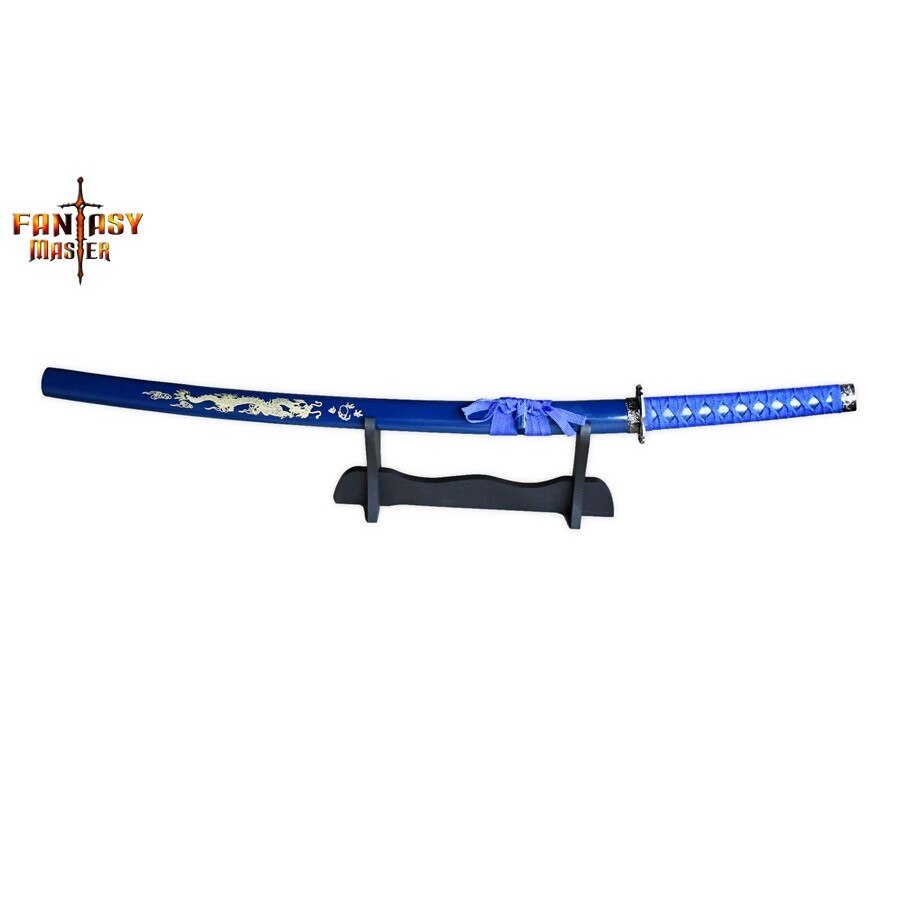 Sabie Katana Blue Dragon Ornamental - eMAG.ro