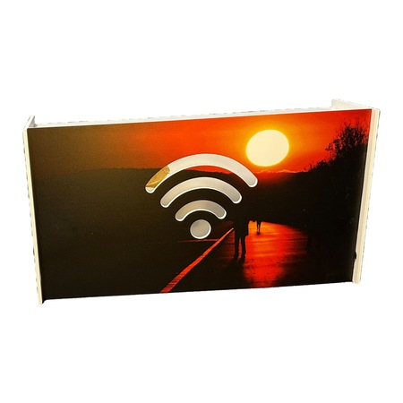 Cutie Suport Router Wireless pentru mascare fire si echipament WI-FI ...