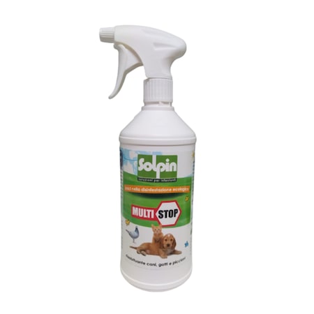 Spray anti caini anti pisici anti porumbei Solpin 750 ml, MULTISTOP ...