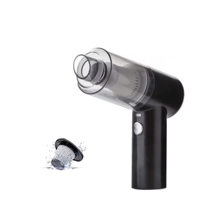 Mini aspirator portabil 2 in 1, pentru masina si locuinta, usor de ...