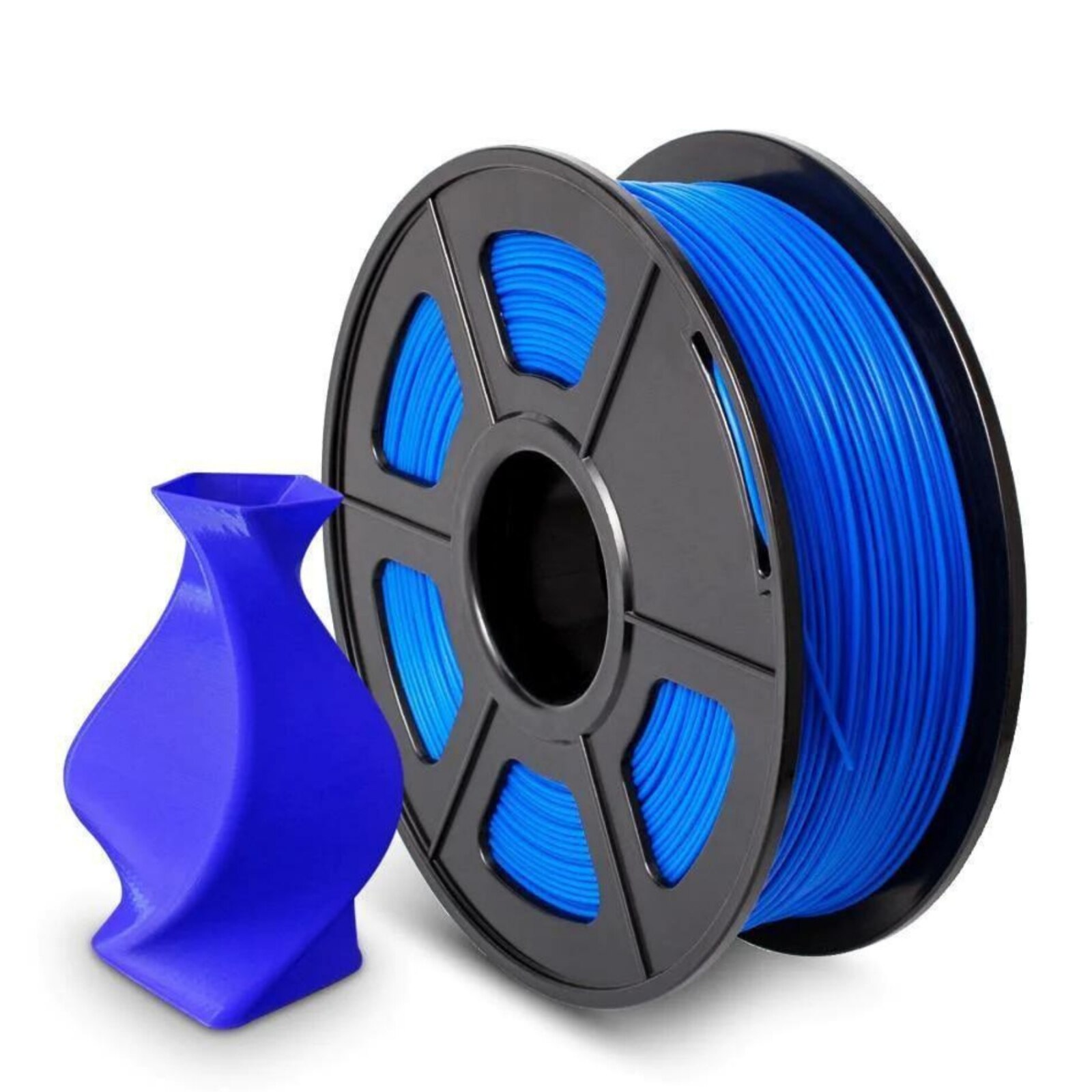 Rola filament, PLA, 1.75 mm, Albastru, Sunlu - eMAG.ro
