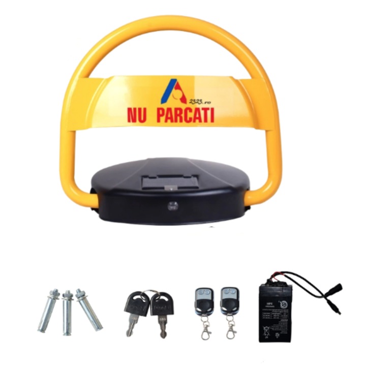 Blocator Parcare Automat cu Panou solar si Telecomanda acumulator ...
