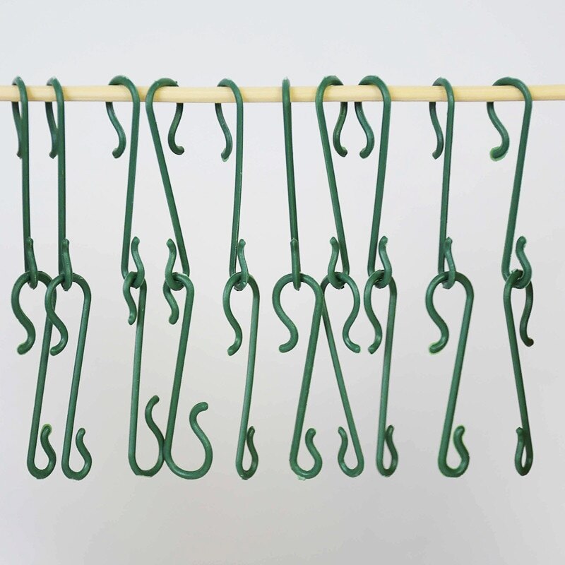 Set carlige, PVC, 4 cm, Verde - eMAG.ro