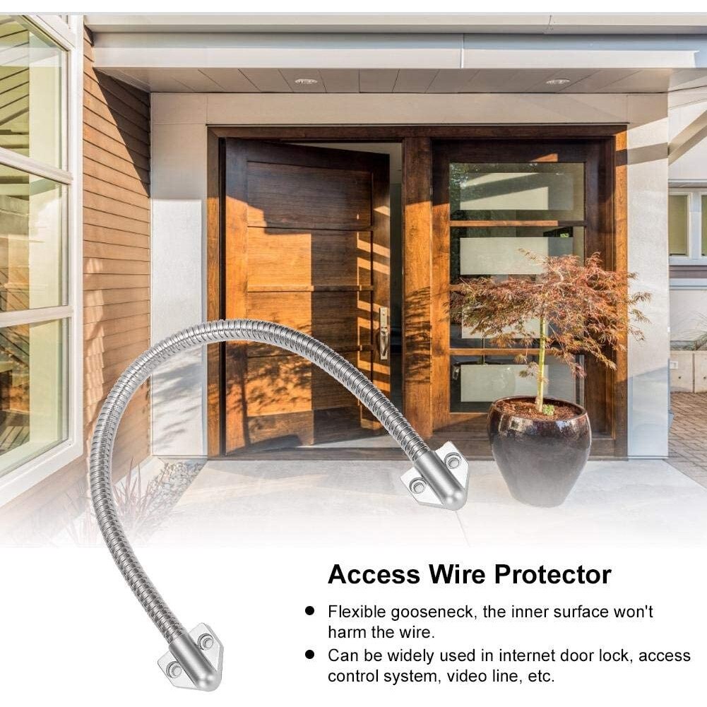 Protectie cablu usa, Inox, Argintiu - eMAG.ro