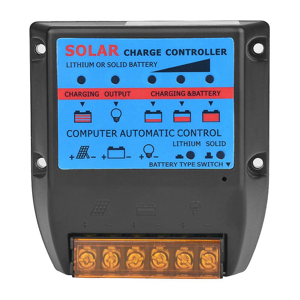 Regulator panou solar, 103x96x35mm, Negru - eMAG.ro