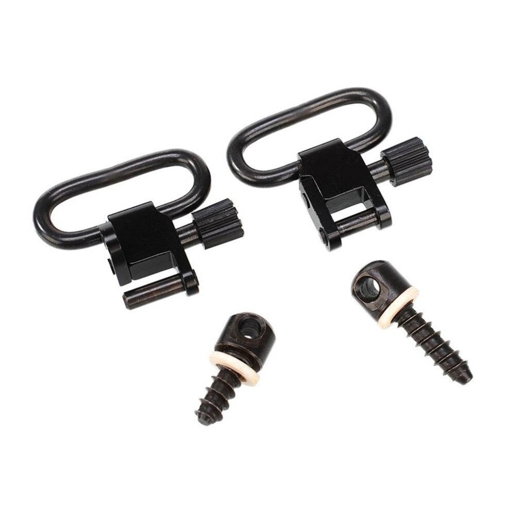 Set 2 curele pivotante, Metal, Negru - eMAG.ro