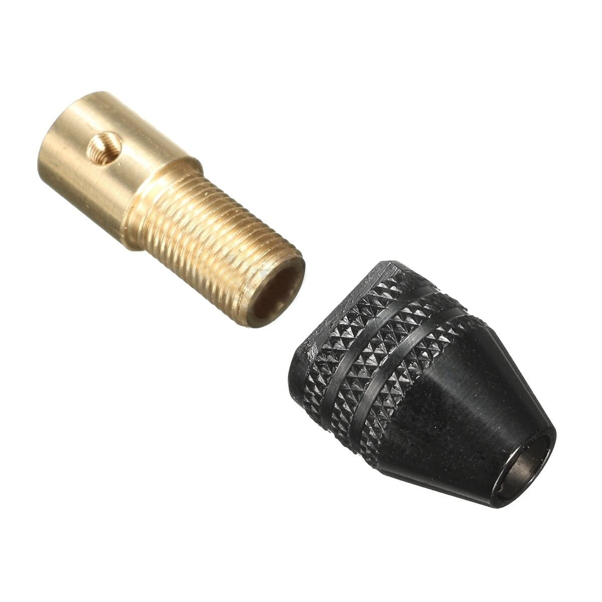 Mini mandrina, Alama/Aliaj aluminiu, 0,3-3,5 mm, Auriu/Negru - eMAG.ro