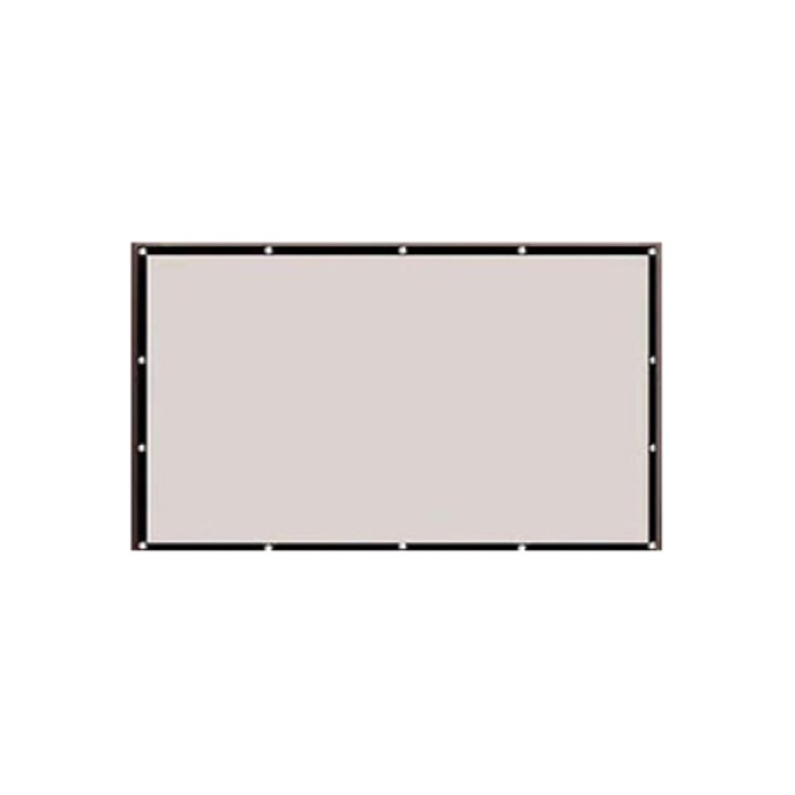 Ecran proiectie HD, 150", Interior, Alb - eMAG.ro