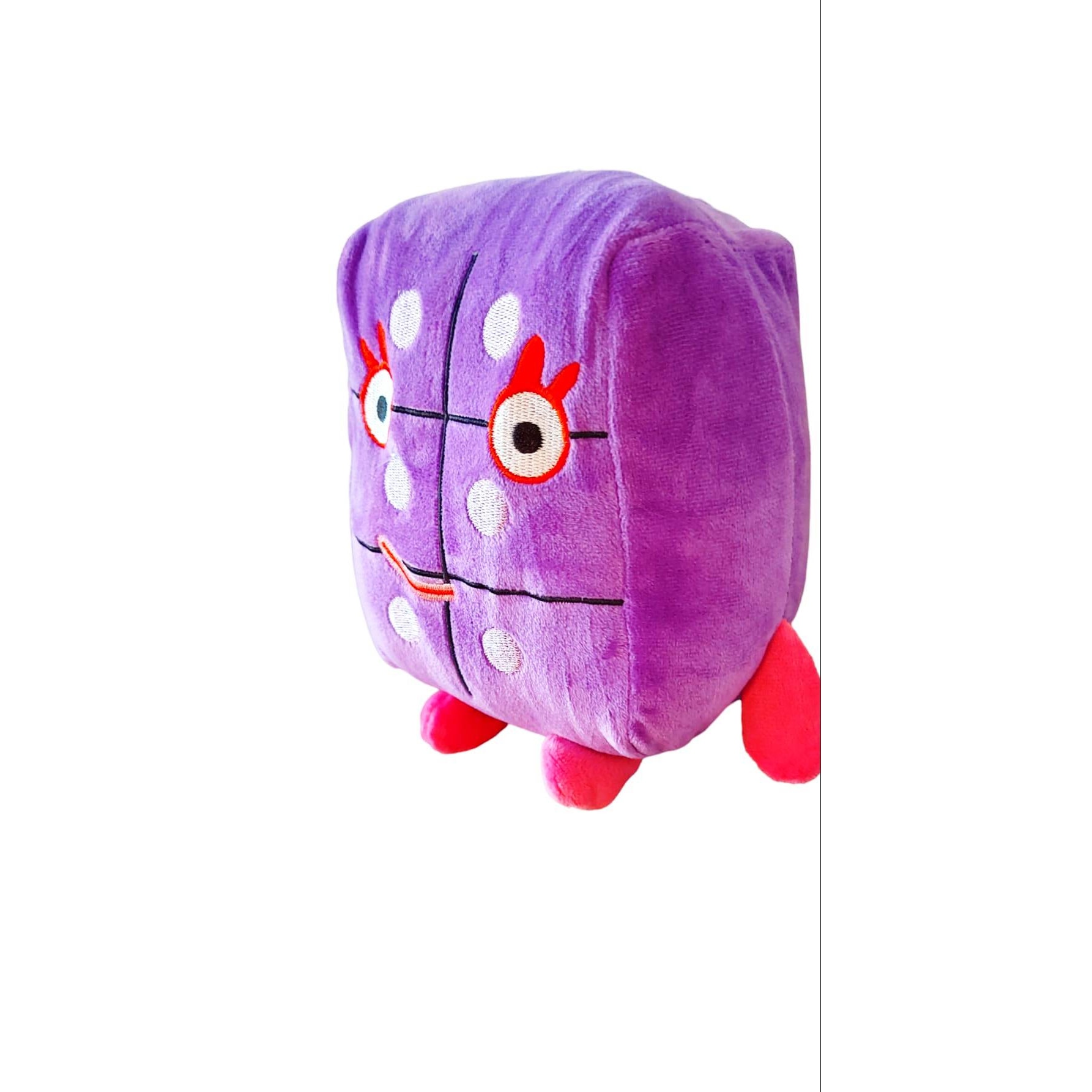 Jucarie de Plus NumberBlocks, Number 6, 23 cm - eMAG.ro