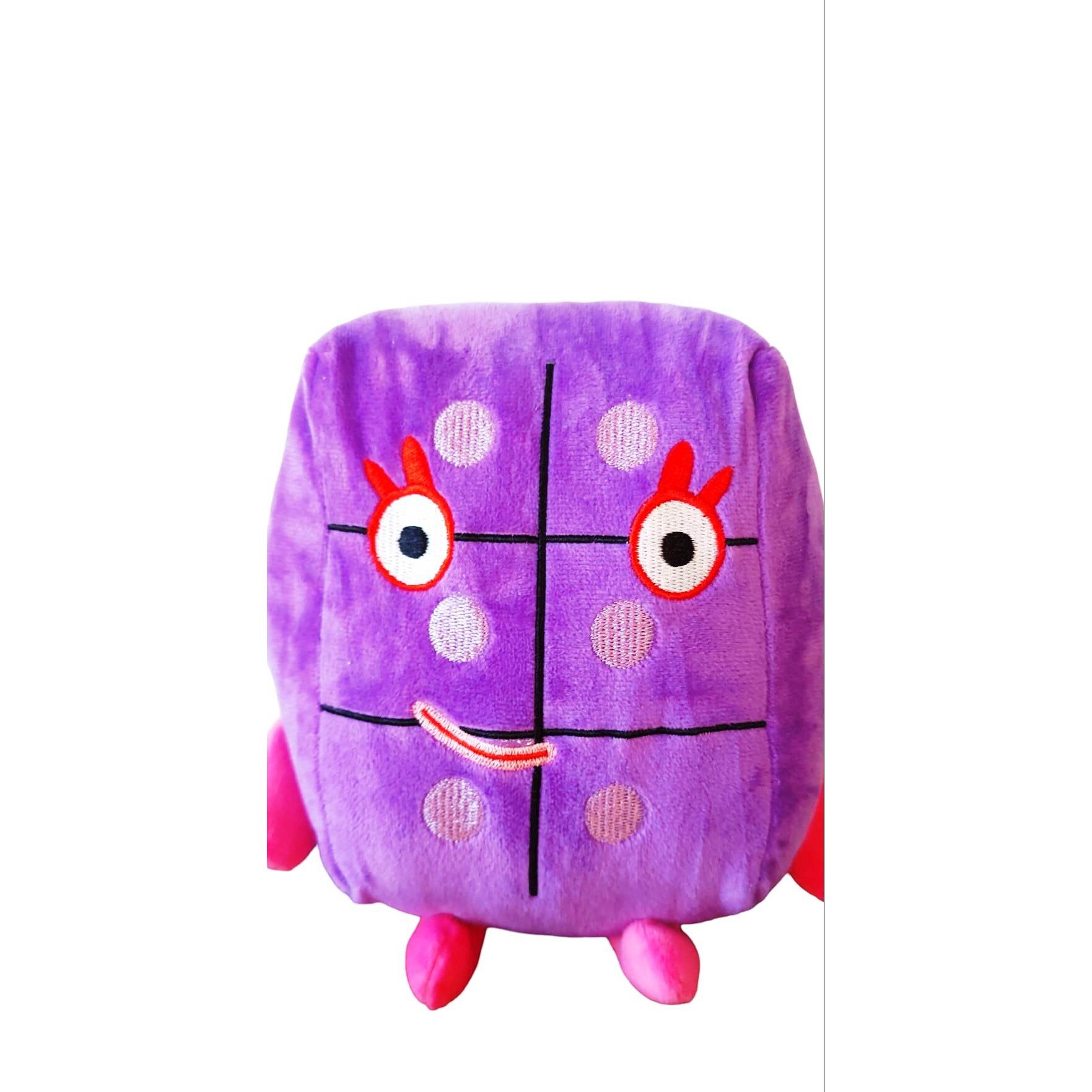 Jucarie de Plus NumberBlocks, Number 6, 23 cm - eMAG.ro