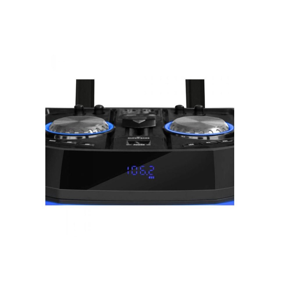 Boxa portabila profesionala Blaupunkt, Bluetooth, FM, SD, USB, Karaoke ...