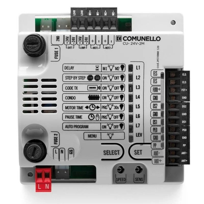 Kit Automatizare de poarta batanta 2x2.25 metri, 220kg, Comunello RAM 220, motor 24V - eMAG.ro