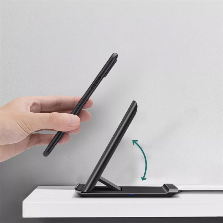 Безжично зарядно устройство Fast Charger 20W, черно - eMAG.bg