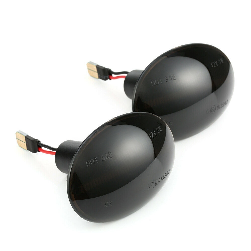 Комплект 2 динамични LED мигача Wing Signals Xenon Bright® Mini R55 R56 ...