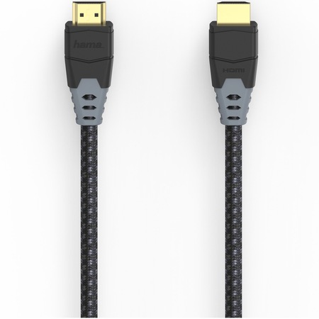 Кабел Hama HDMI, Високоскоростен, Plug-Plug, 8K, Позлатен, 1,5 м - eMAG.bg