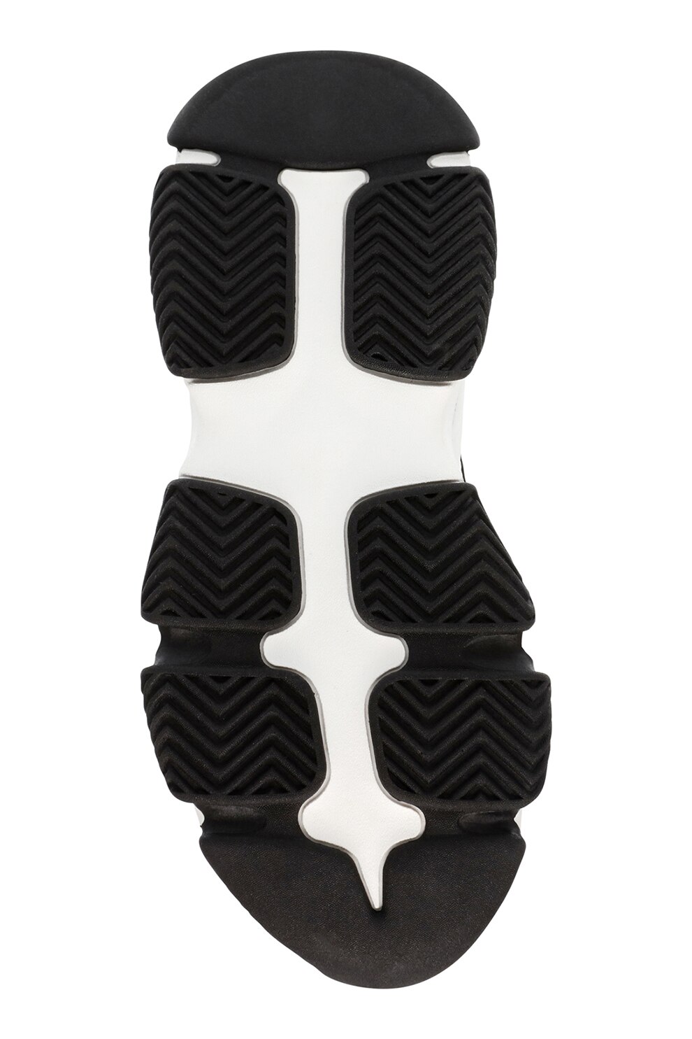 Steve Madden, Pantofi sport cu design masiv Possession-E, Negru, Alb ...