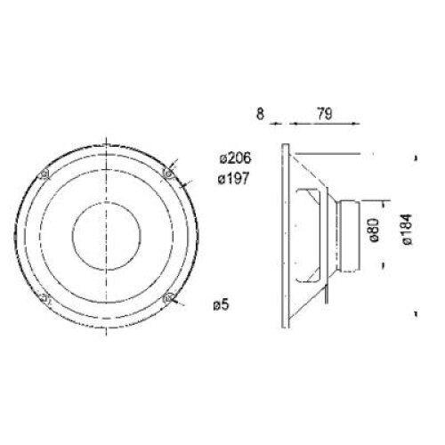 Difuzor auto, Visaton, Negru - eMAG.ro