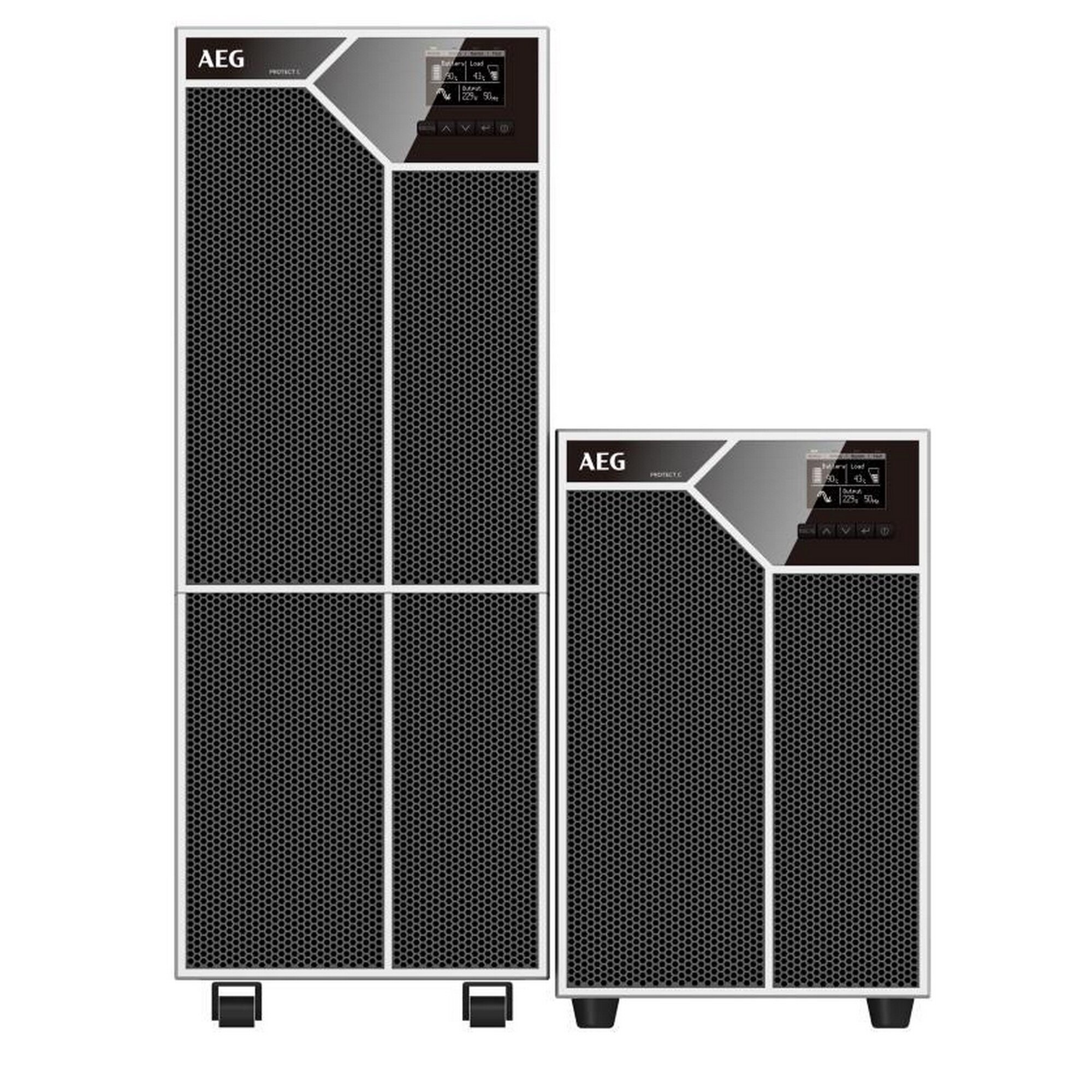 UPS AEG Protect C LCD 6 kVA - 6 kW, Online Dubla Conversie, Afisaj LCD ...