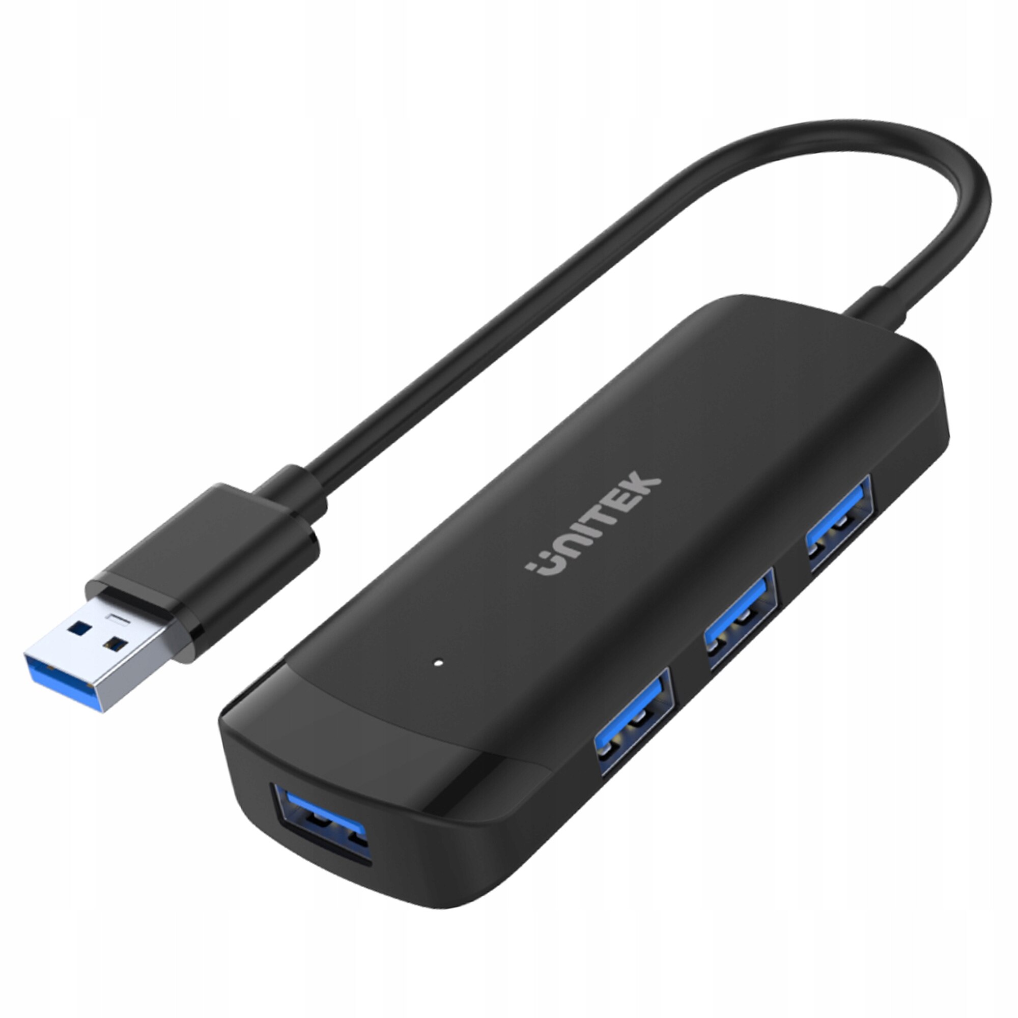 Hub, Unitek, USB 3.1, Gen1, 5 Gbps, Negru - eMAG.ro