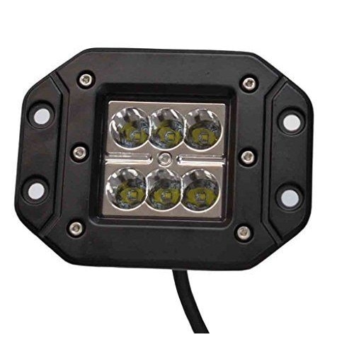 Proiector LED Auto Offroad 18W/12V-24V, 1320 Lumeni, Incastrabil, Spot ...