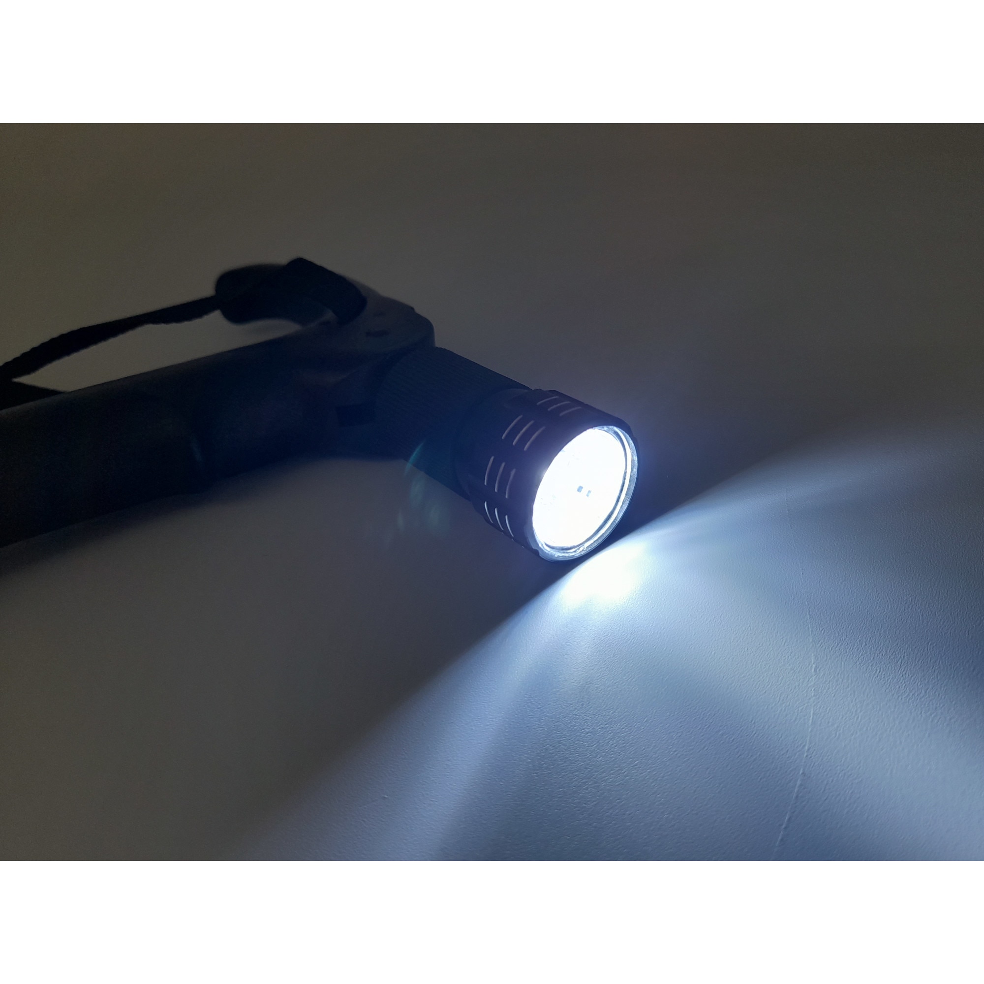 Разтегателен трекинг прът IdeallStore®, Ol Helper, алуминий, LED лампа ...