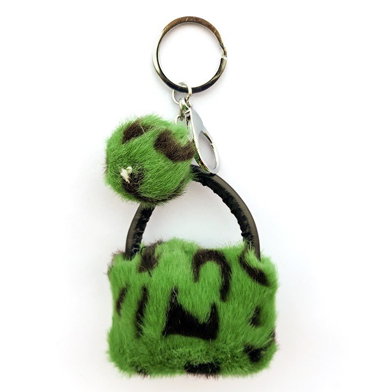 Breloc din plus in forma de geanta cu toarta, M8, 8X14cm - eMAG.ro