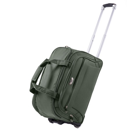 Geanta de voiaj cu role, WINGS C1109-55W, Kaki - eMAG.ro