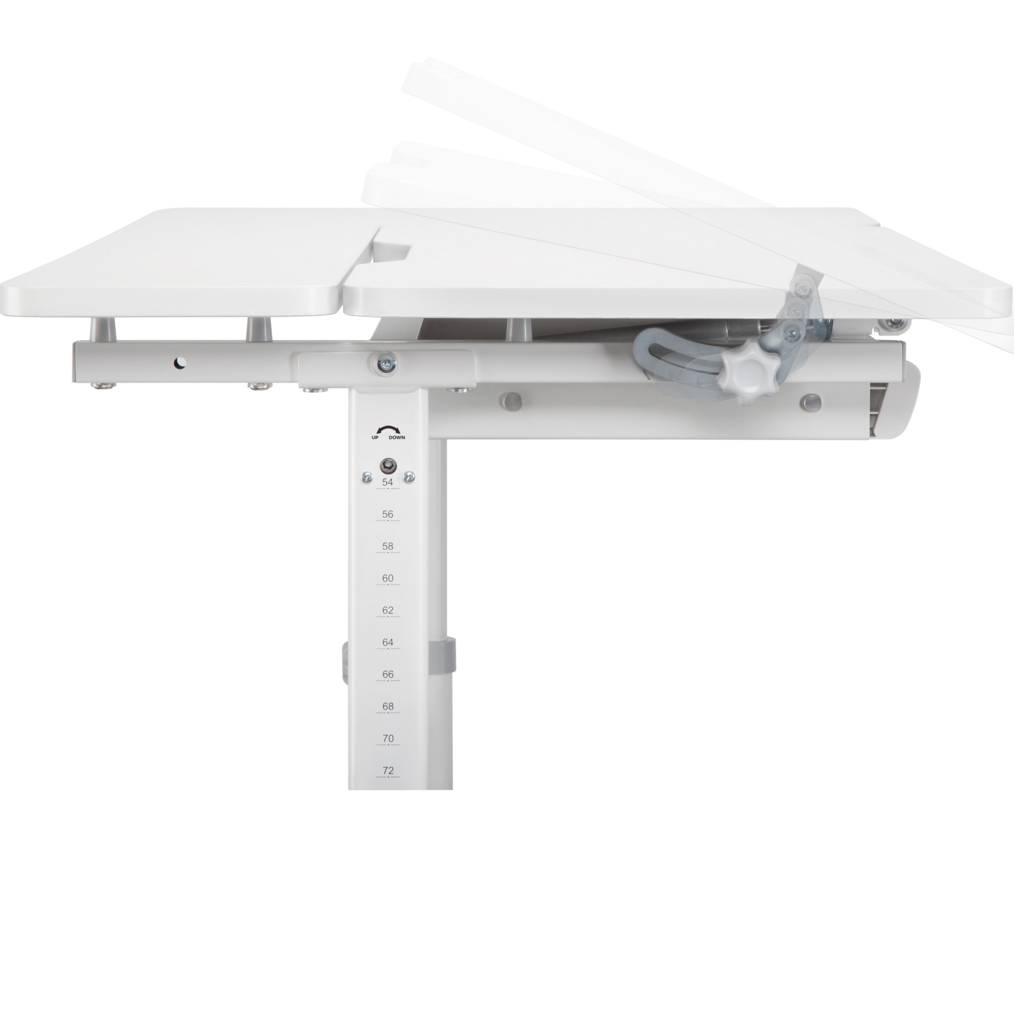 Birou pentru copii, multifunctional, A+, cu inaltime reglabila, manual ...