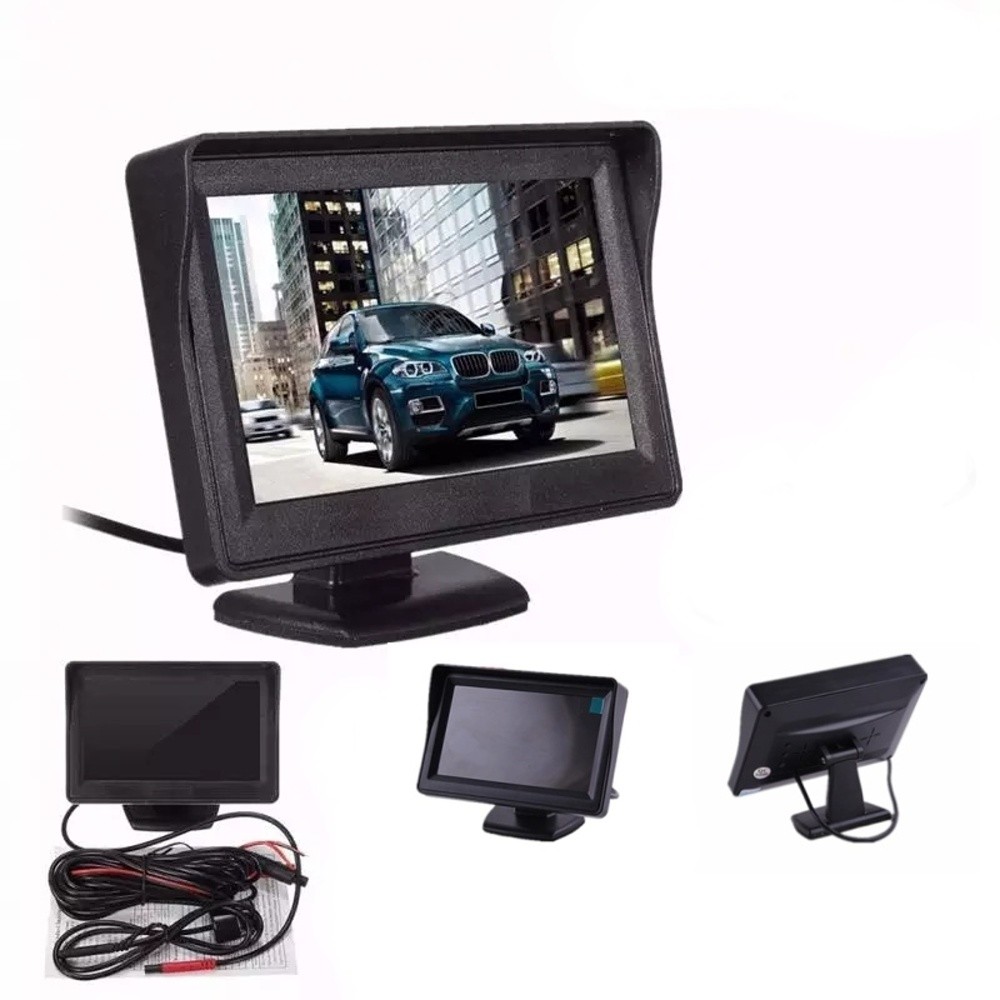 Set Camera marsarier si monitor, motoLEDy, 12V - eMAG.ro