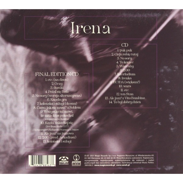 Sanah: Irenka / Królowa Dram / Uczta Pakiet [5CD] - eMAG.ro